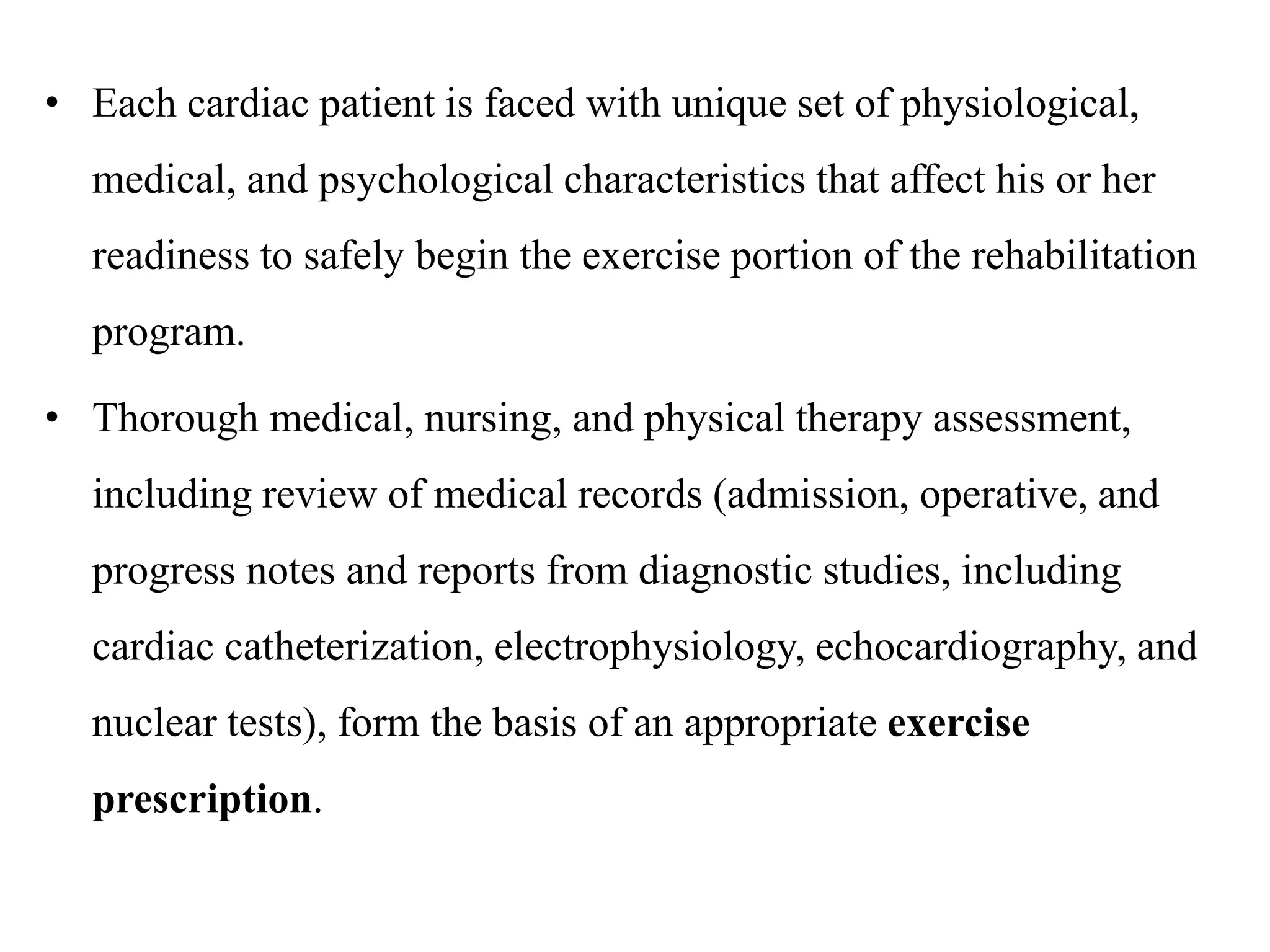 Overview of phases of cardiac rehabilitation | PPTX
