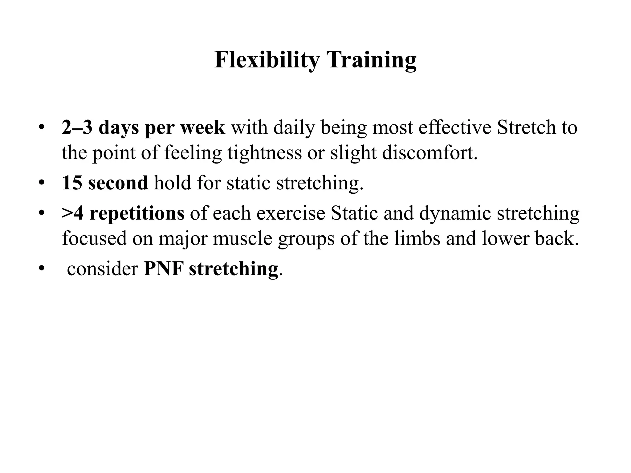 Exercise Training Recommendation for Individual with Chronic Stable ...