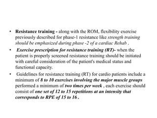 Exercise Prescription for Cardiac Patients | PPTX