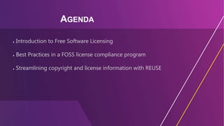 SFSCON23 - Niharika Singhal - The ZOOOM Framework Legal aspects of FOSS ...