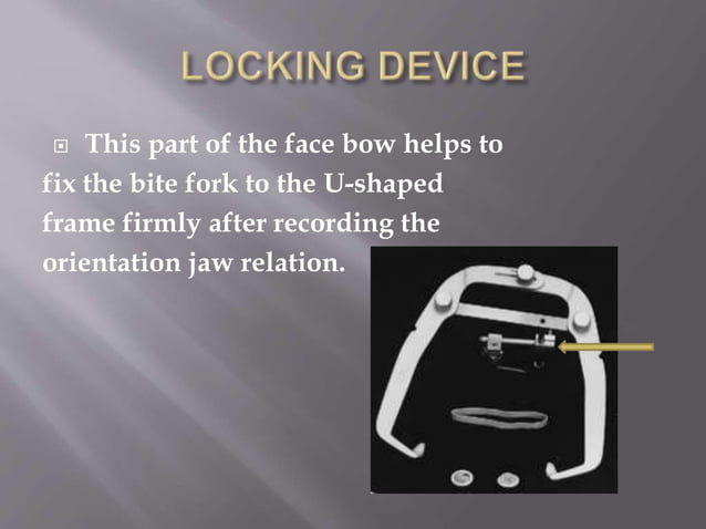 FACEBOW | PPTX | Dental Health | Diseases and Conditions