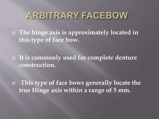 FACEBOW | PPTX