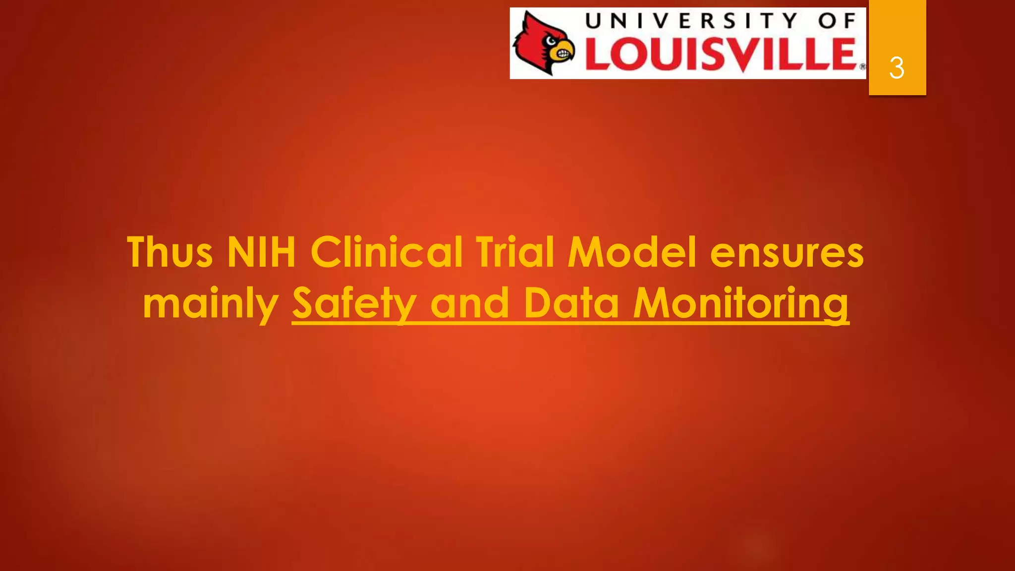 NIH clinical trial model | PPTX