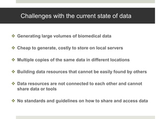 NIH Data Summit - The NIH Data Commons | PPTX