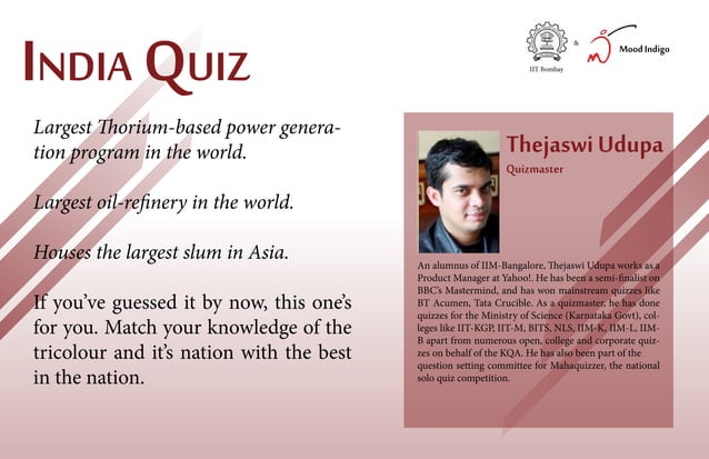 Nihilanth brochure iit_bombay_2012 | PPT