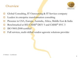 Nihilent corporate presentation | PPTX