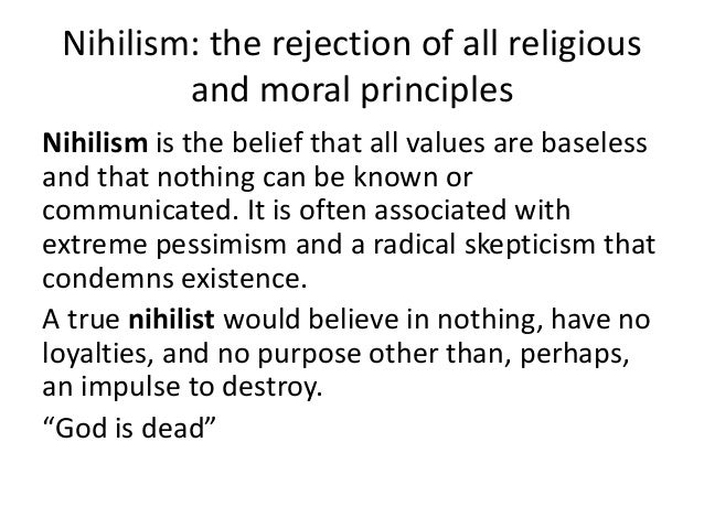 Nihilism and fc