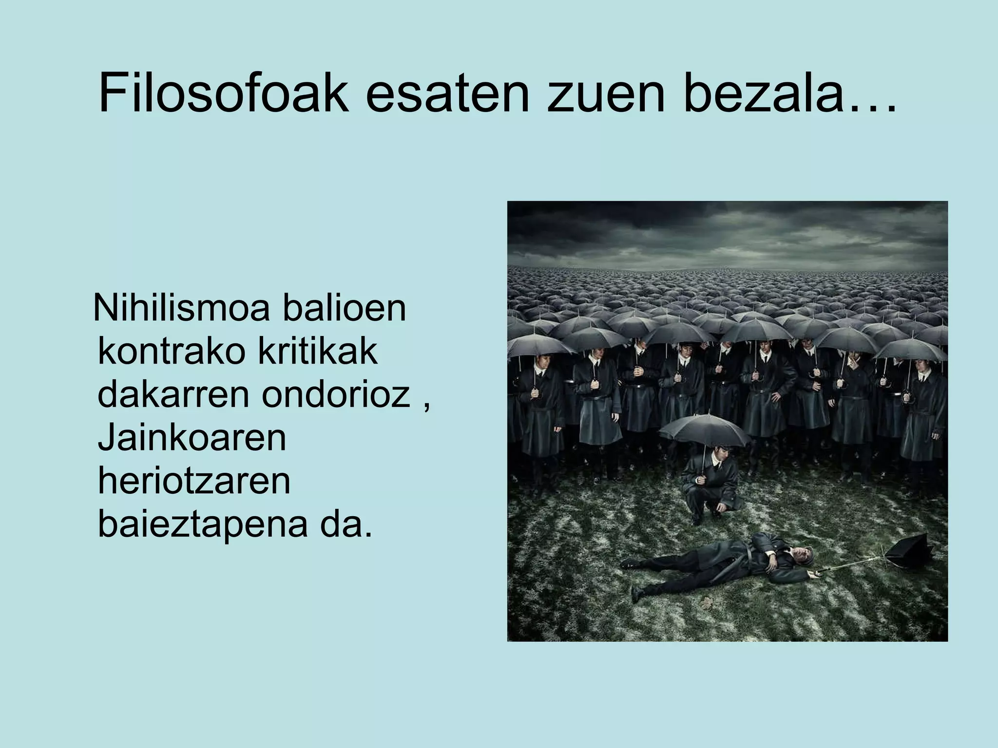 Nihilismo lara filosofia unamuno | PPT