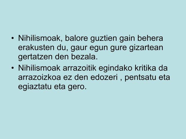 Nihilismo lara filosofia unamuno | PPT