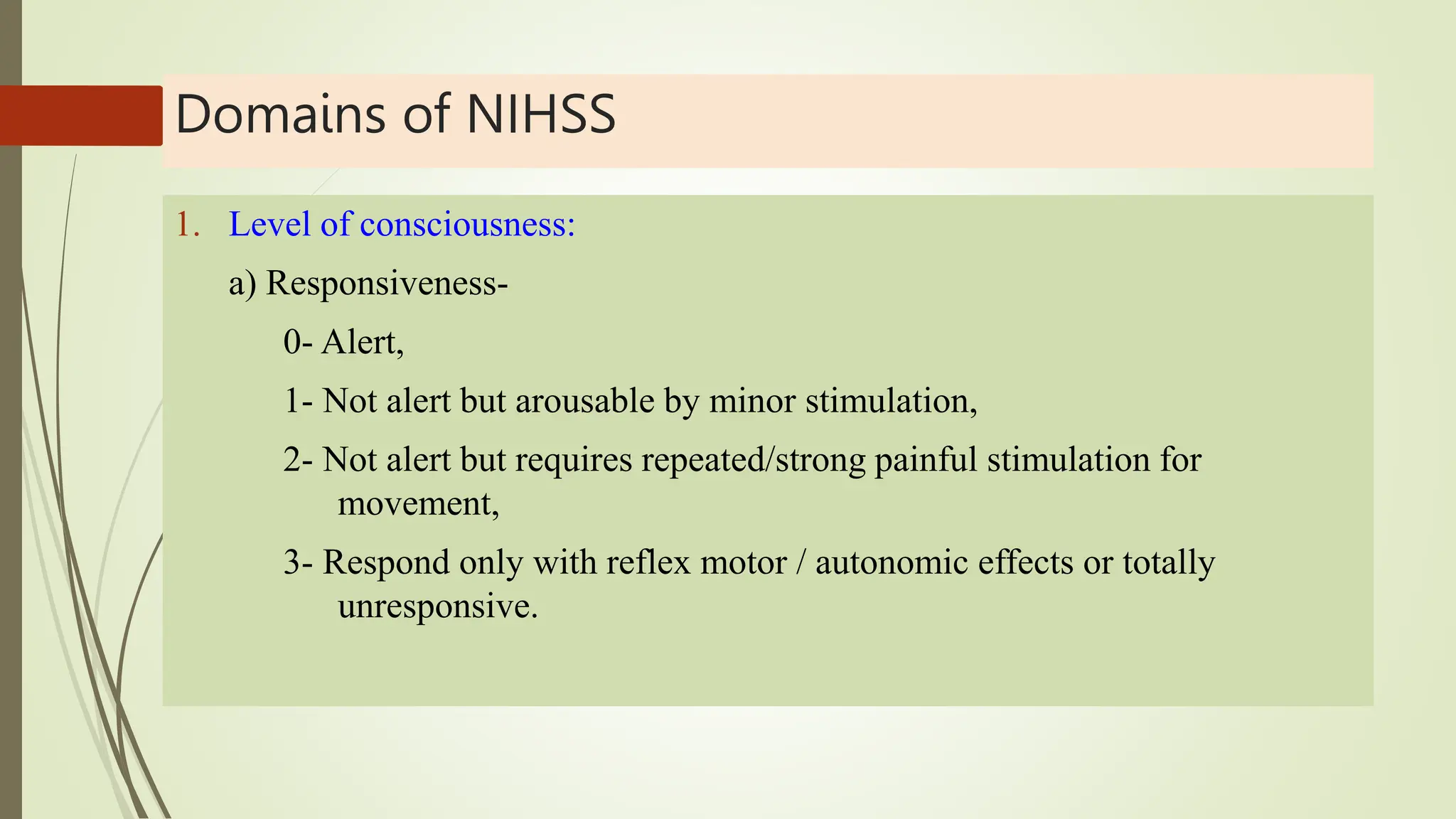 NIHSS in Stroke Severity: Why and How? presentation.pptx