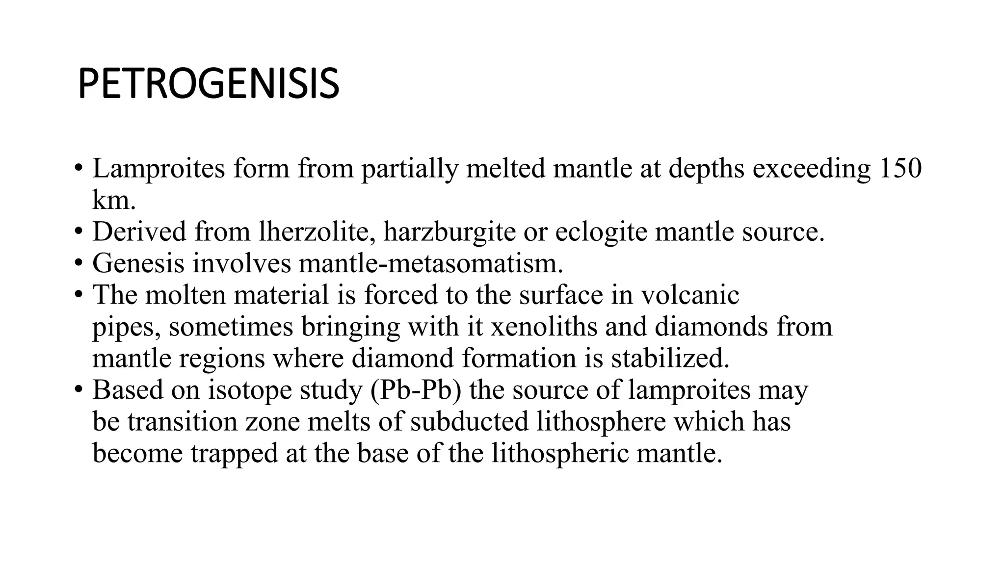 Alkaline rocks.lamprophyre,lamproite,and carbonatites | PPTX