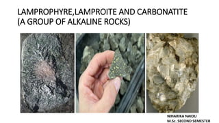 Alkaline rocks.lamprophyre,lamproite,and carbonatites | PPTX
