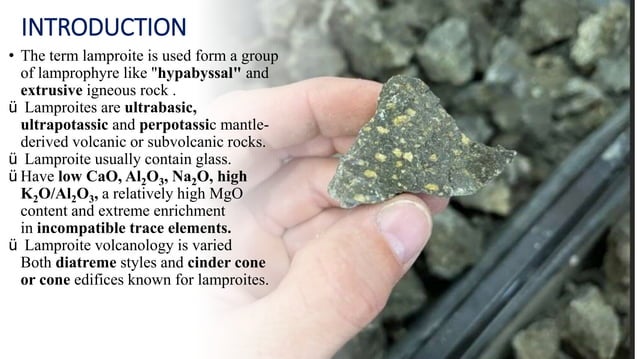 Alkaline rocks.lamprophyre,lamproite,and carbonatites | PPTX | Geology ...