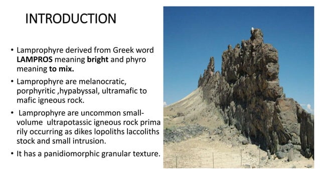 Alkaline rocks.lamprophyre,lamproite,and carbonatites | PPTX | Geology ...