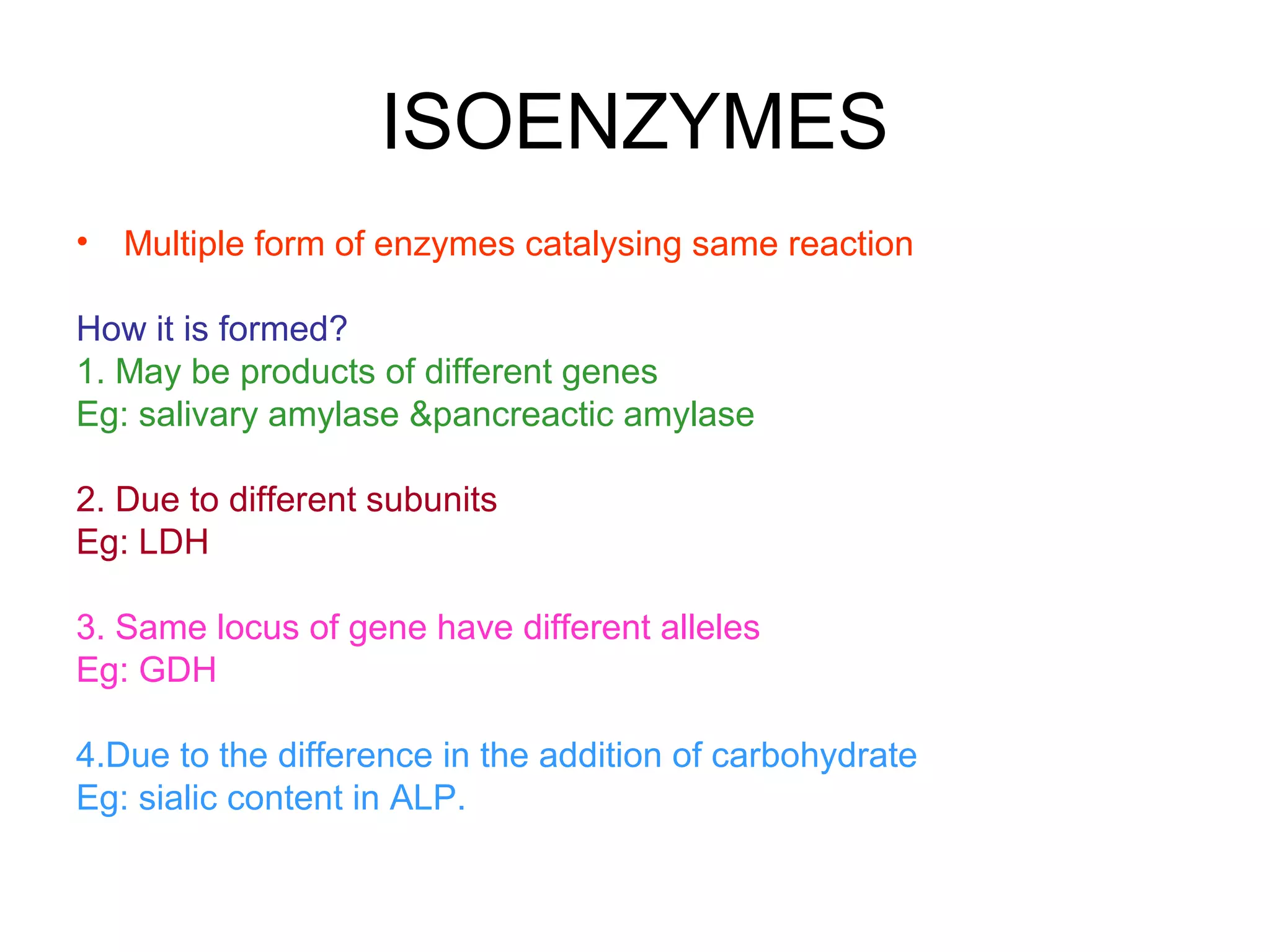 Isoenzymes | PPT