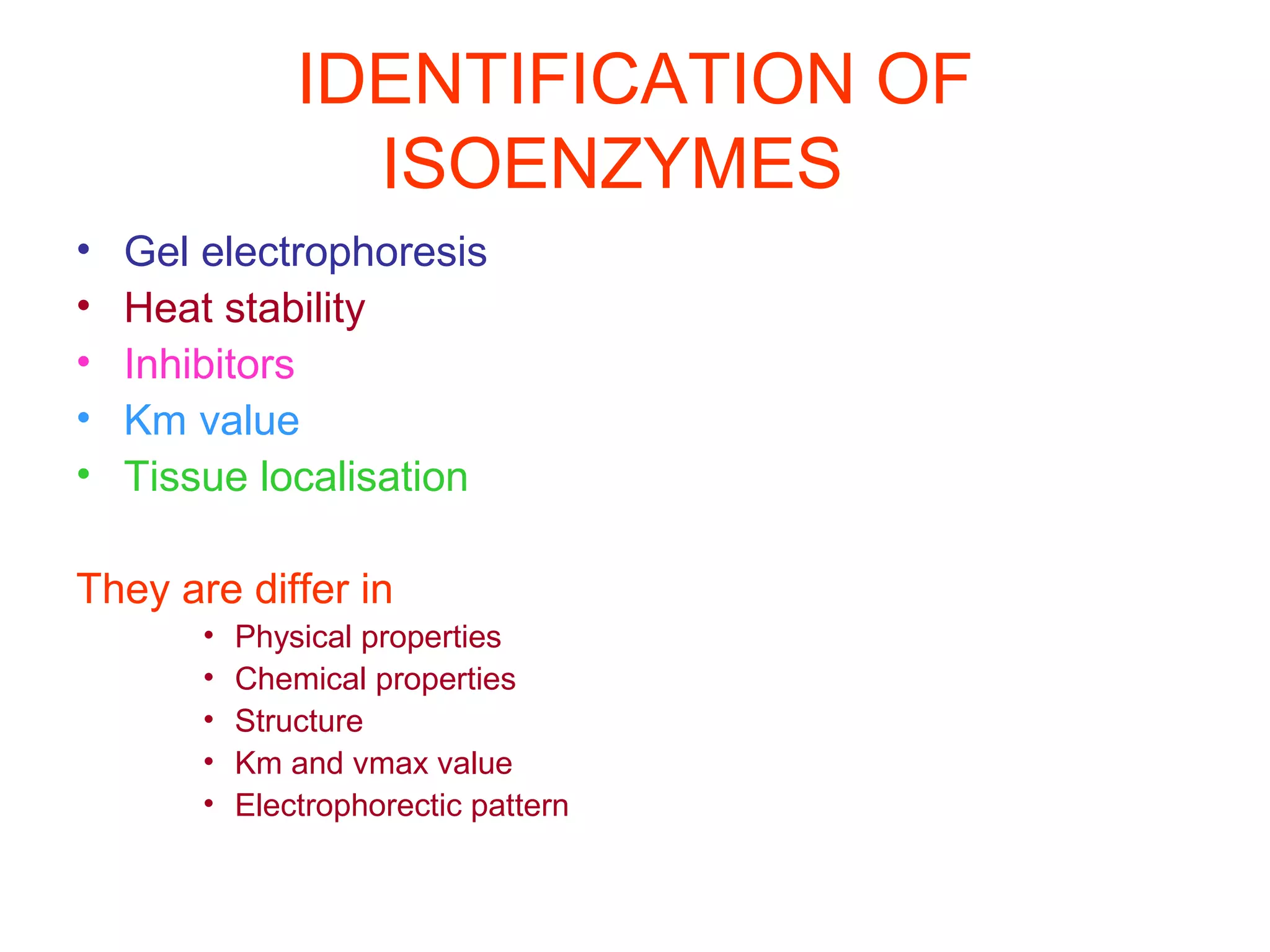 Isoenzymes | PPT