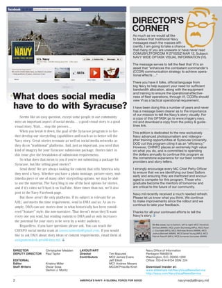 Navy Imagery Insider May-June 2012 | PDF