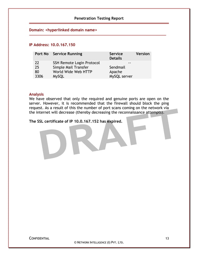 Nii sample pt_report | PDF