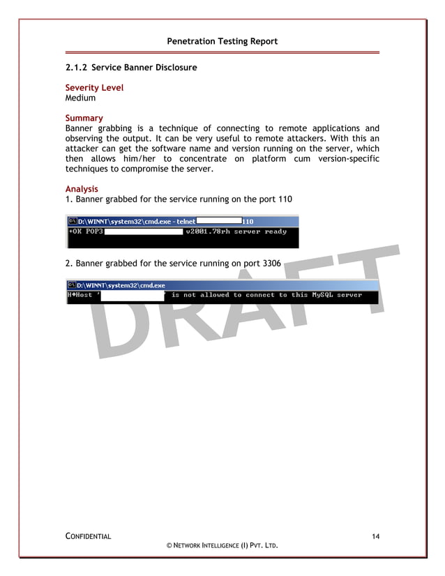 Nii sample pt_report | PDF