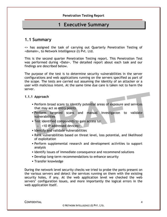 Nii sample pt_report | PDF