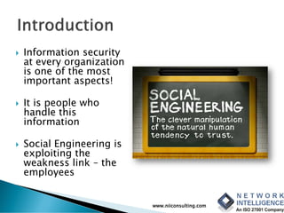NII Social Engineering Case Study | PDF