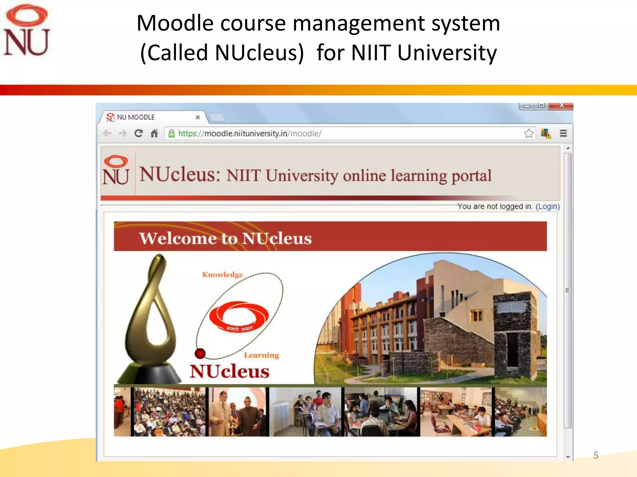 Technology Based learning at NIIT University | PPTX | Computer Software ...