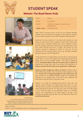 NIIT Foundation April'2013 Newsletter | PDF | Non-Profit Organizations ...