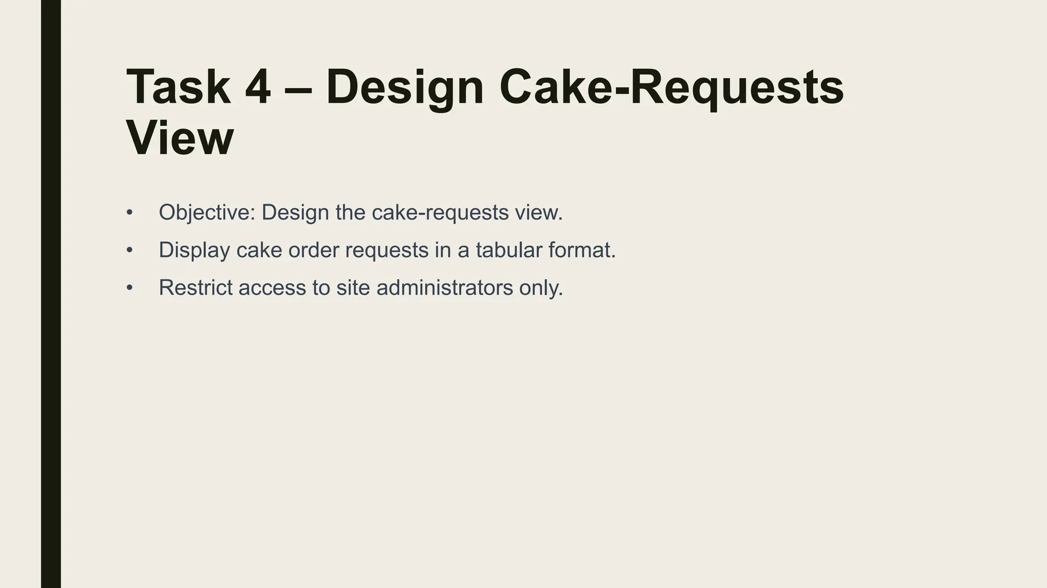 Front-End Project Bake My Cake with Angular | PPTX
