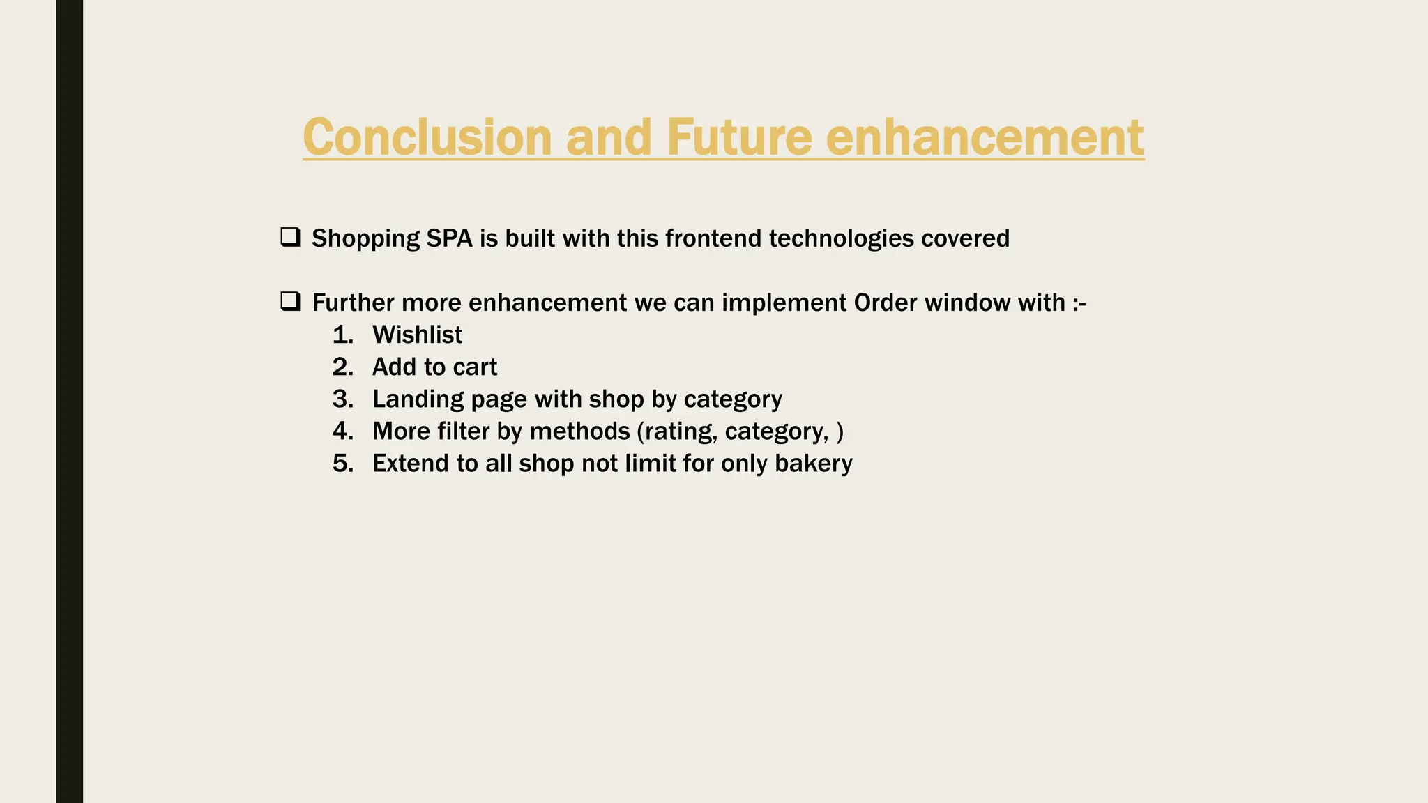 Front-End Project Bake My Cake with Angular | PPTX