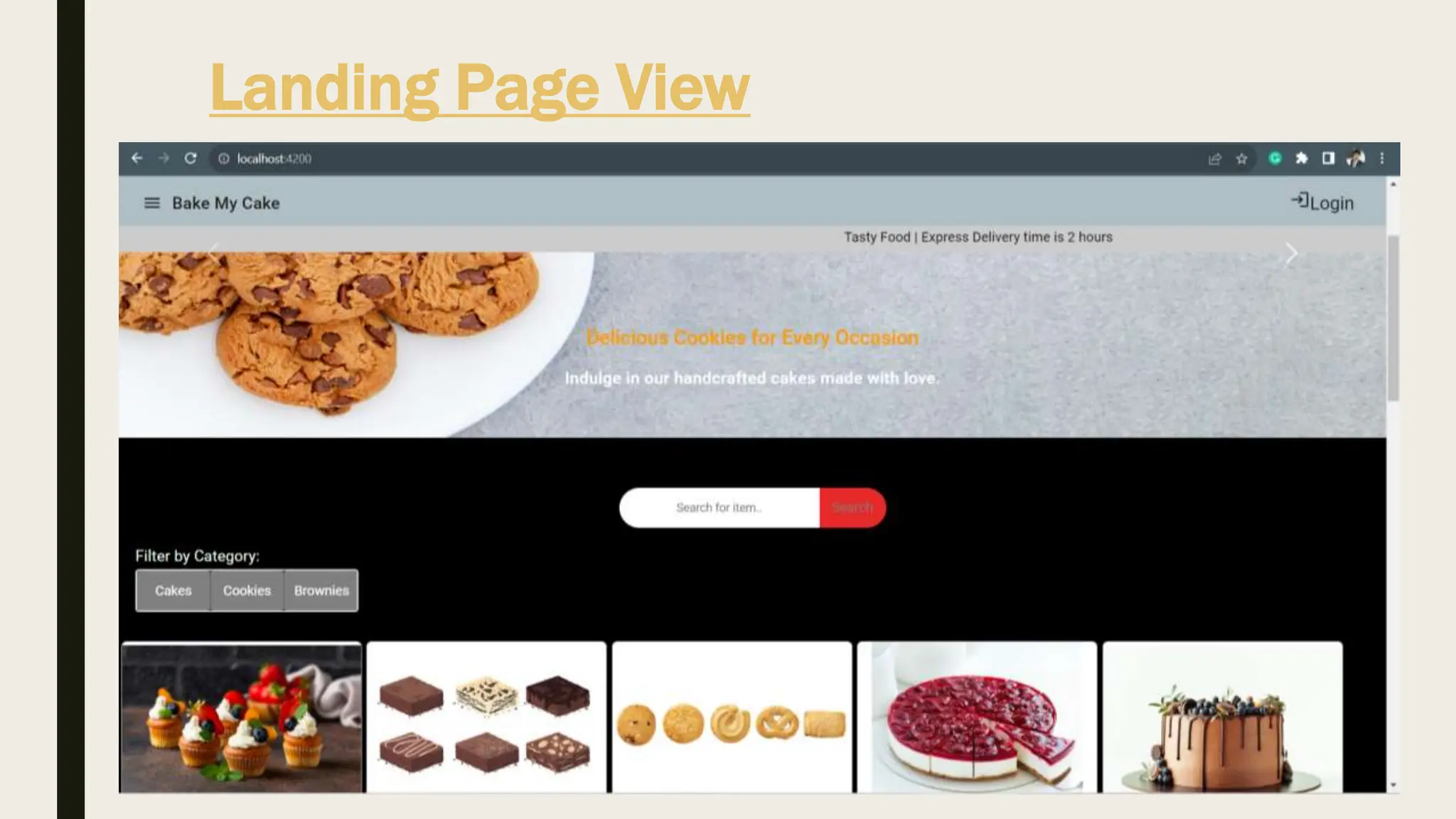 Front-End Project Bake My Cake with Angular | PPTX