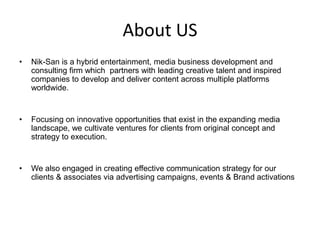 Nik san profile | PPTX