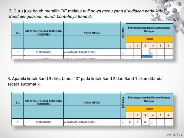 PANDUAN PENGGUNAAN MODUL MODUL PEREKODAN PERKEMBANGAN PEMBELAJAN MURID ...