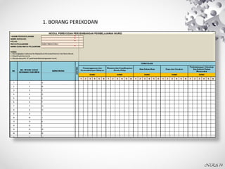 PANDUAN PENGGUNAAN MODUL MODUL PEREKODAN PERKEMBANGAN PEMBELAJAN MURID ...