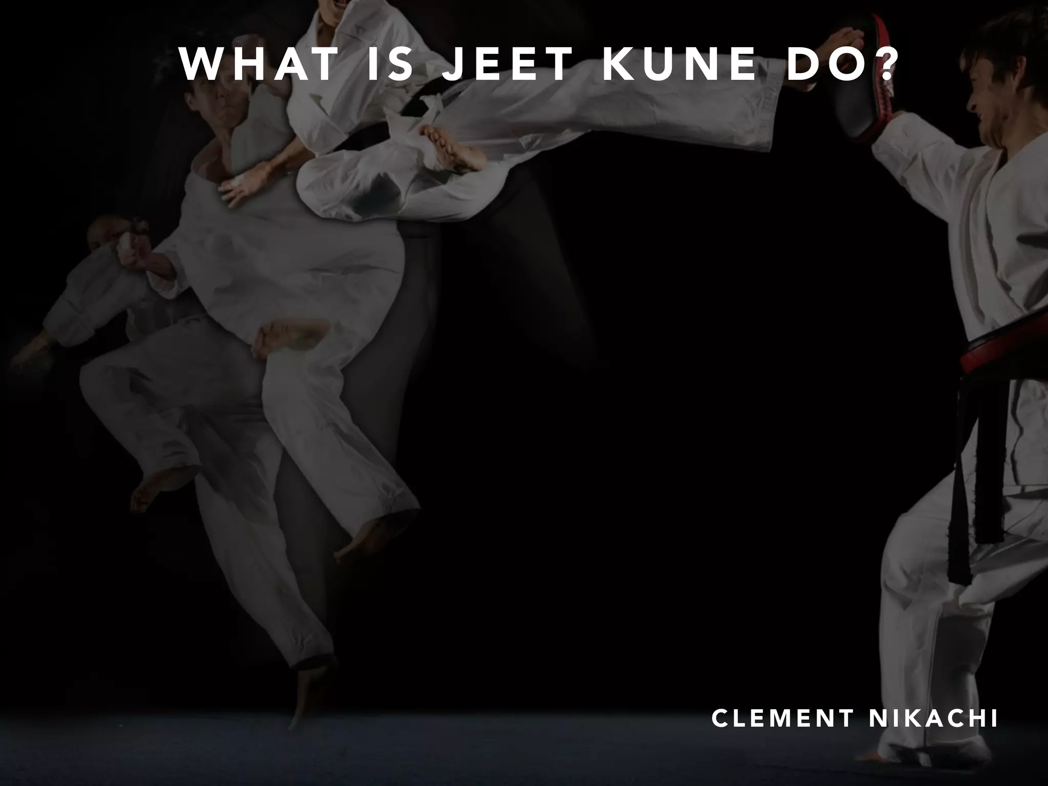 What is Jeet Kune Do? | PPT