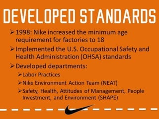 MQM335 - Nike Quality Control Project | PDF