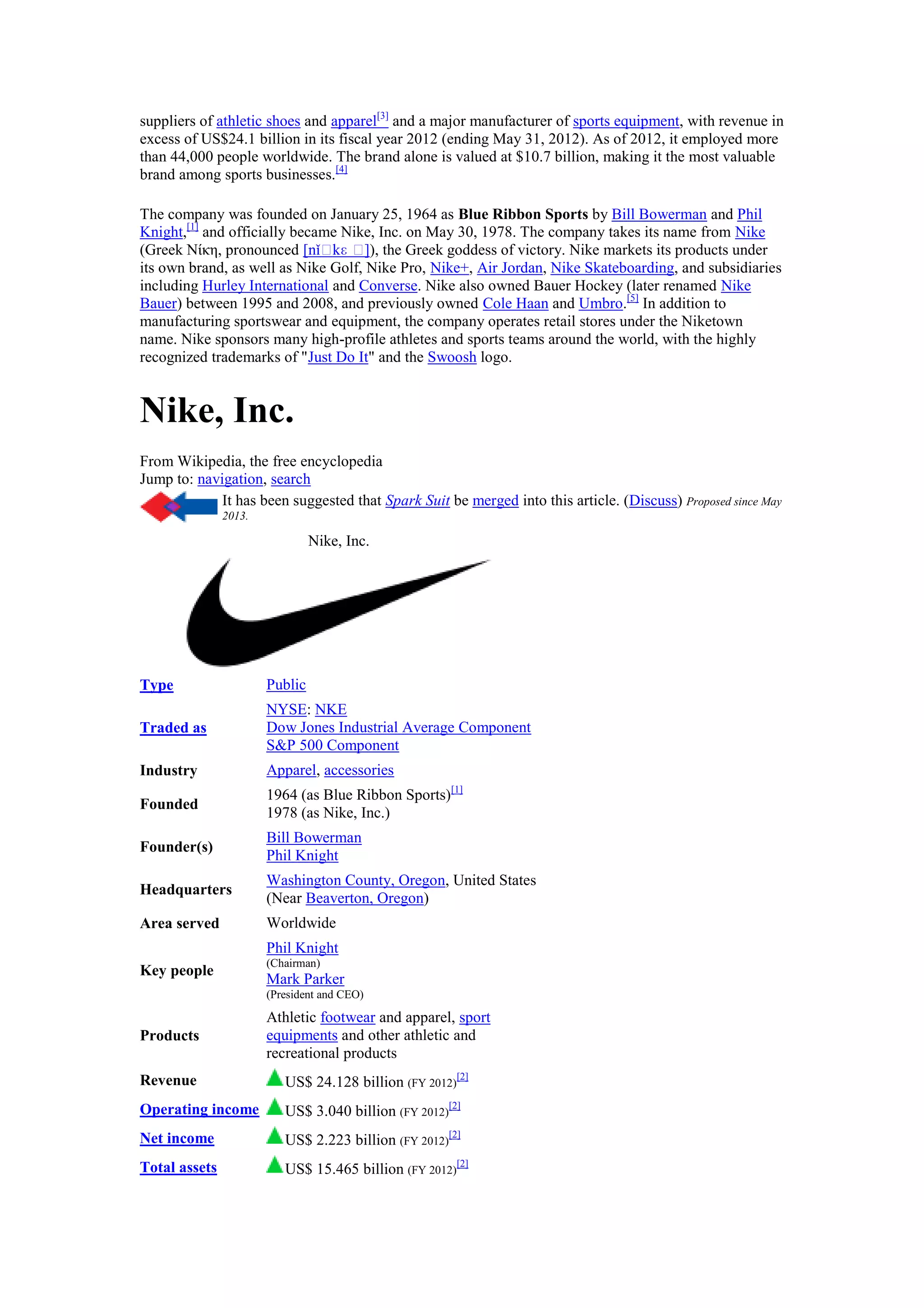 Nike | DOCX
