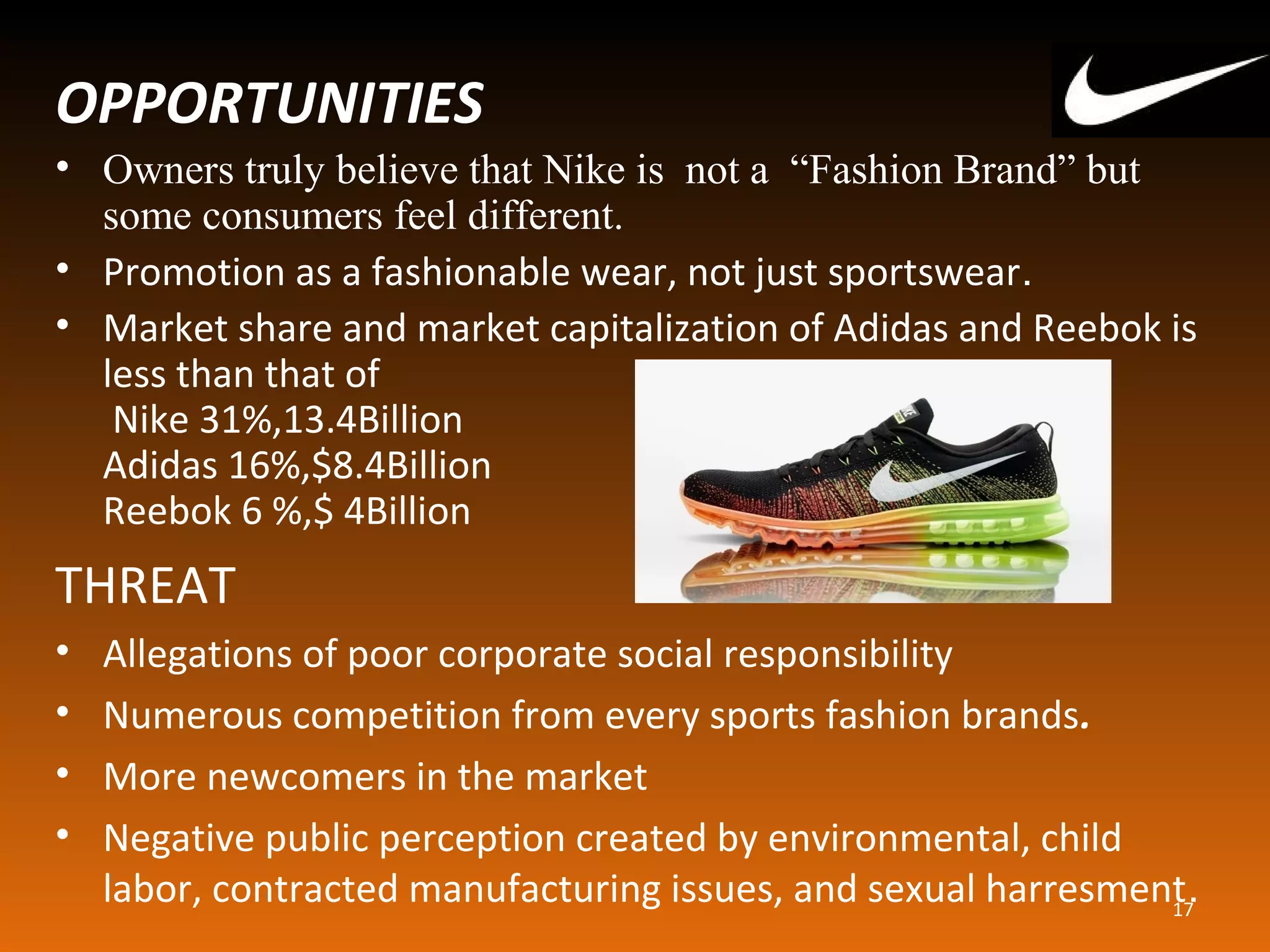 Nike brand analysis | PPT