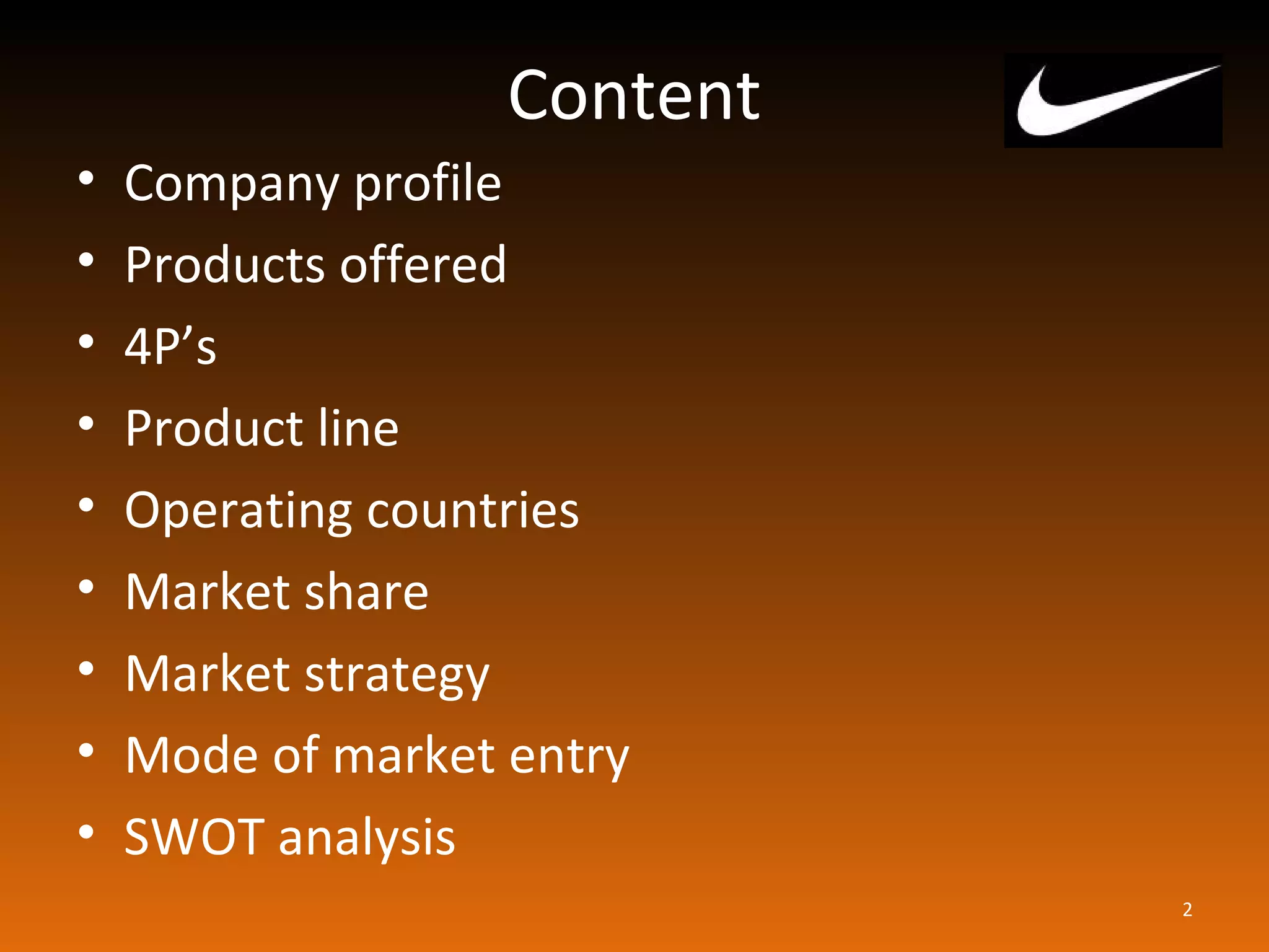 Nike brand analysis | PPT