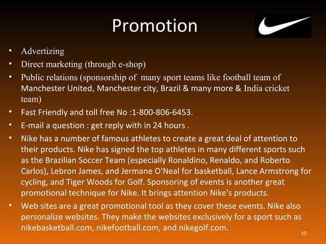 Nike brand analysis | PPT | Sports Equipment | Sports