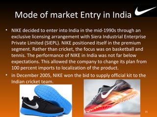 Nike brand analysis | PPT