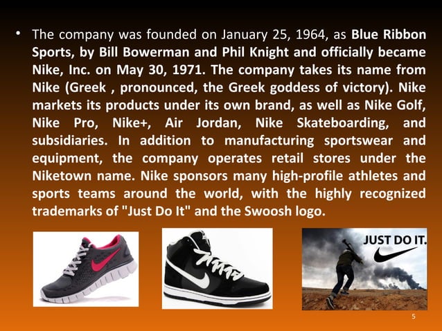 Nike brand analysis | PPT | Sports Equipment | Sports