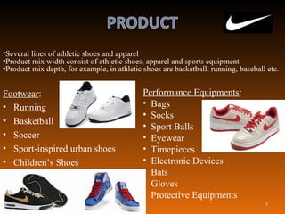 Nike Product Range