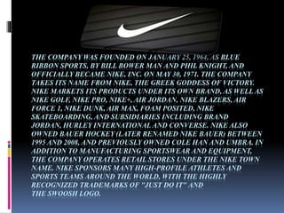 Nike | PPT