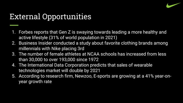 Nike Case Analysis | PPTX | Apparel Industry | Industries