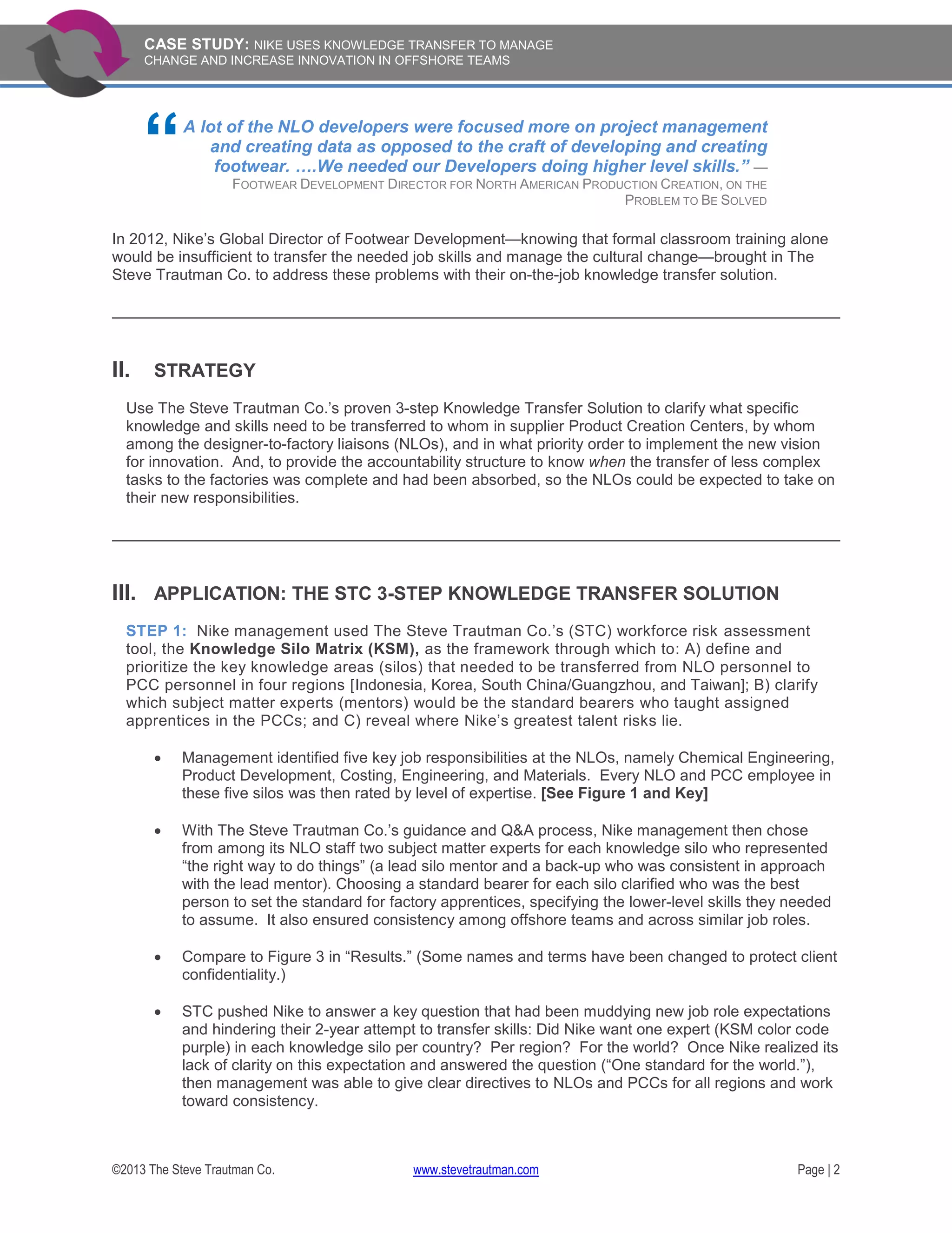 Nike case-study innovation-and-change-management | PDF