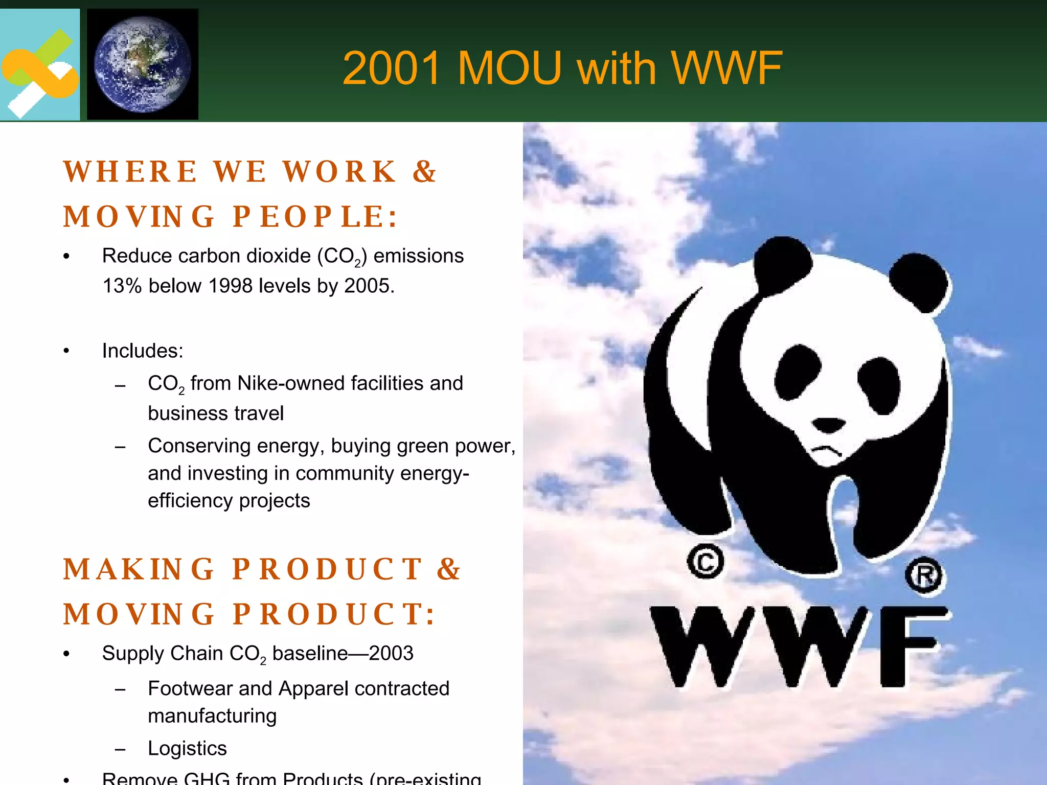 Nike Climate Story | PPT