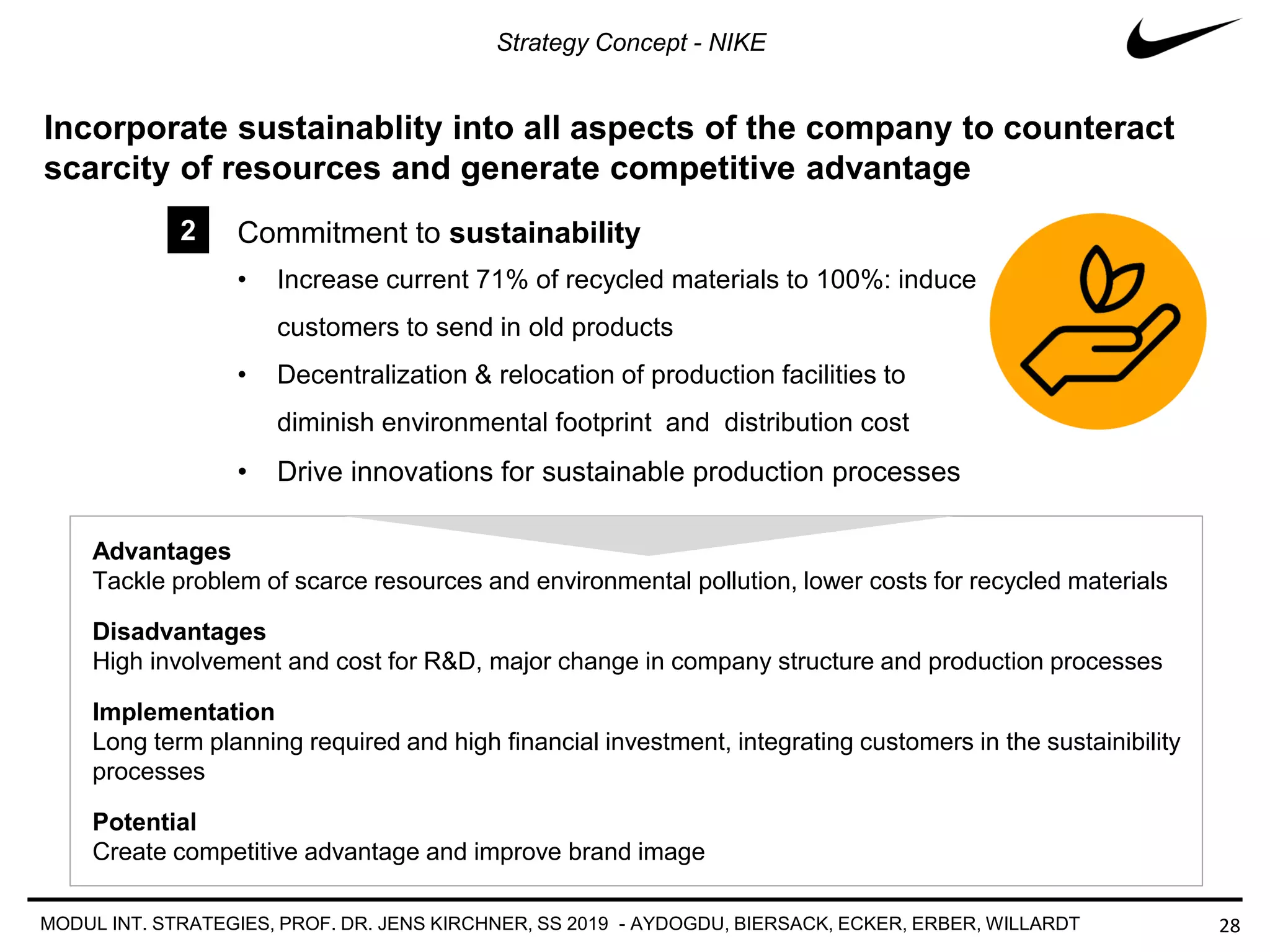 NIKE - STRATEGIC CONCEPT PAPER | PDF