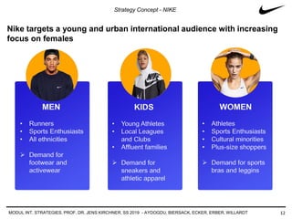 NIKE - STRATEGIC CONCEPT PAPER | PDF