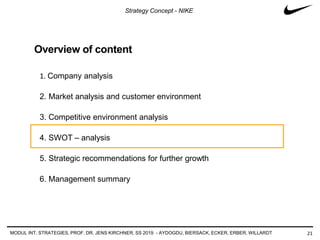 NIKE - STRATEGIC CONCEPT PAPER | PDF