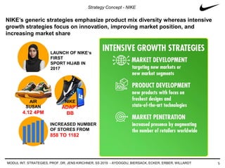NIKE - STRATEGIC CONCEPT PAPER | PDF